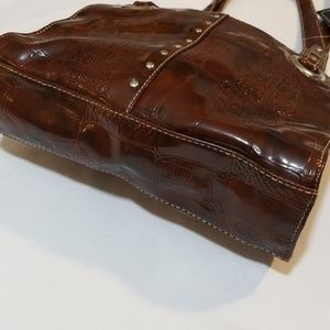 Alfred Dunner | Bags | Nwt Alfred Dunner 3 Pocket Brown Vinyl Purse ...